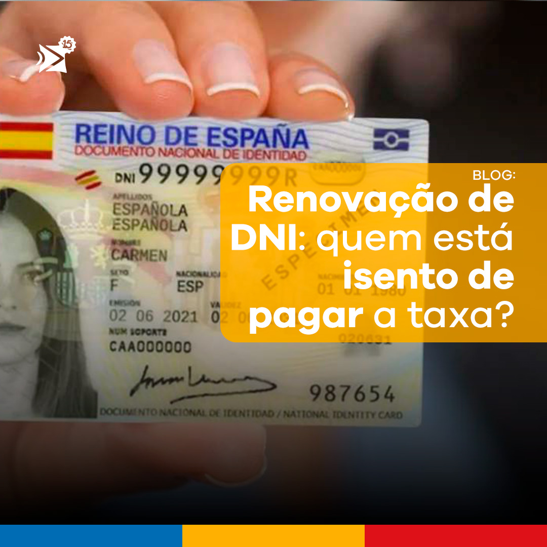 Renovação de DNI: quem está isento de pagar a taxa? - Espanha Fácil